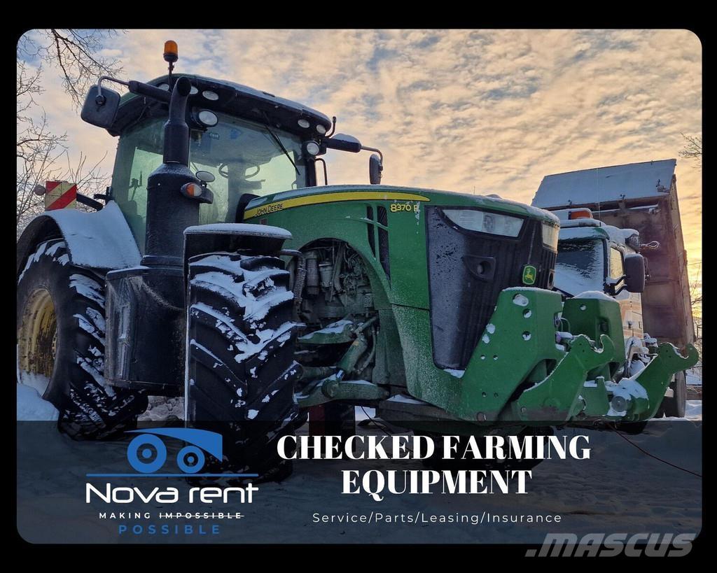 John Deere 8370R, 2016, Kaunas, Litauen - Begagnade traktorer