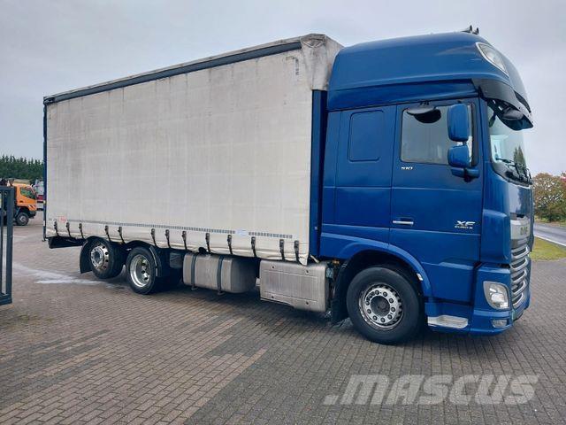 Daf XF 510 FAN, 2015, Tyskland - Begagnade lastbilar med gardinkapell