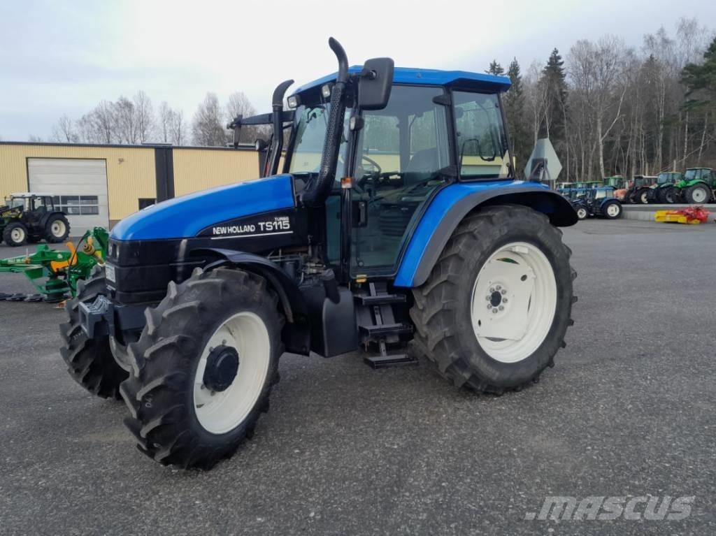 New Holland TS 115 Turbo, Jönköping, Sverige - Begagnade traktorer