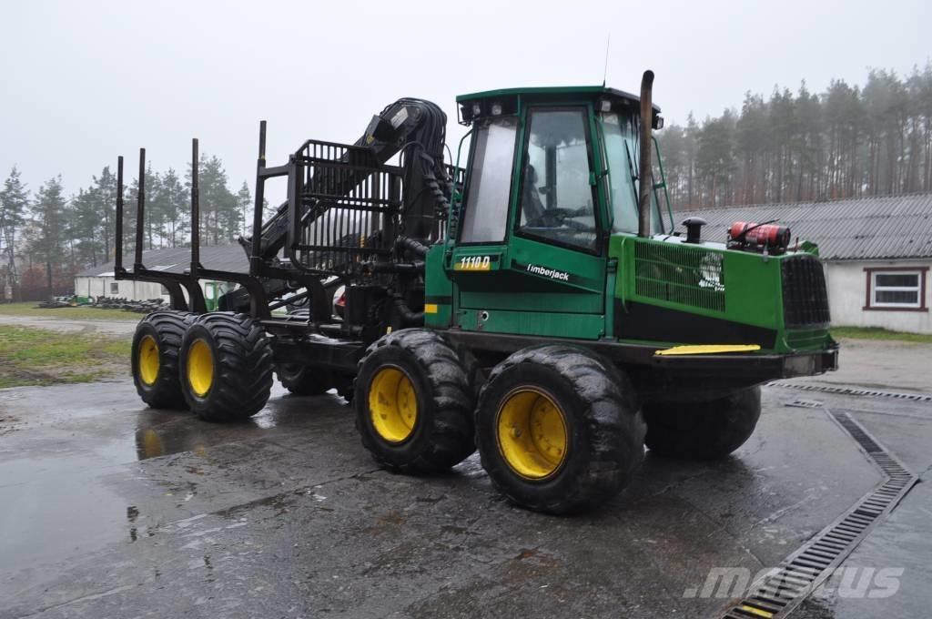 Timberjack 1110C, 2001, Dziemiany, Polen - Begagnade skotare